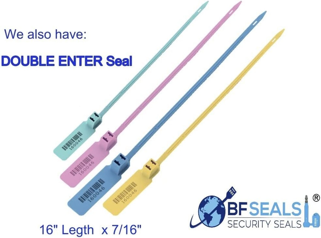 High Security Bolt Seal for Cargo Containers - 120 Pieces