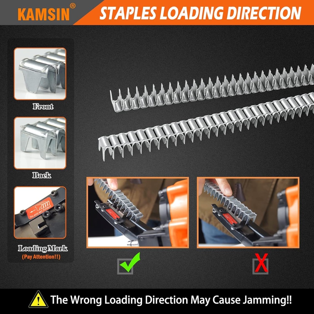 CL-4 Galvanized Clinching Clips - 960 Pcs Fasteners