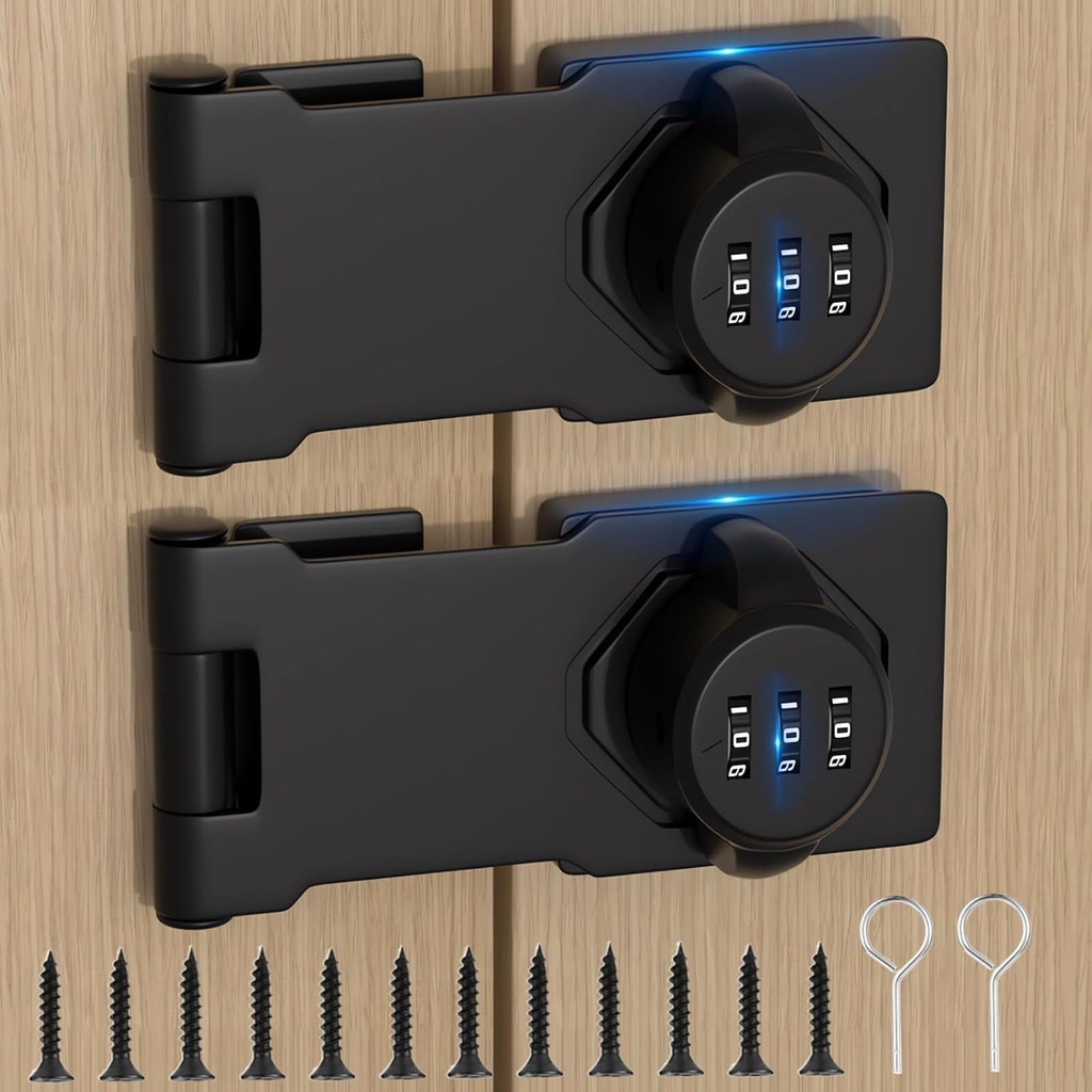 Keyless Cabinet Lock - 3 Digit Combination for Security